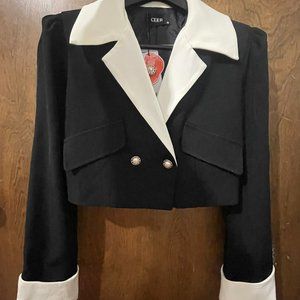 Cider | Jackets & Coats | Collar Solid Button Jacket | Poshmark